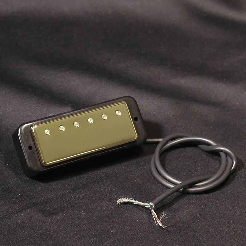 Mini-Hum Soap Bar Mount Neck Gold - 4 Cond.: Lollar Pickups