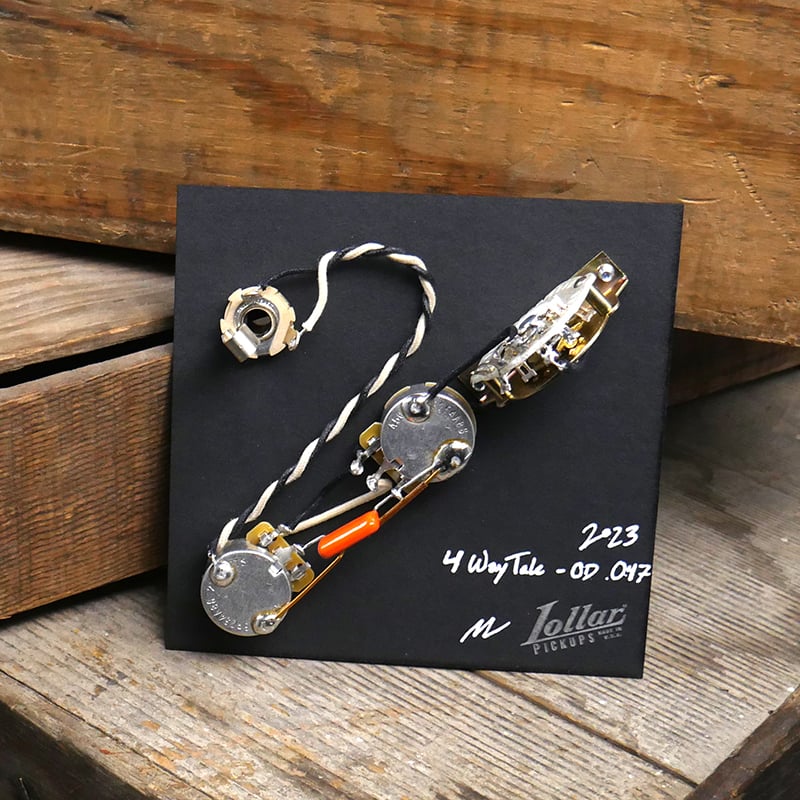 4-way Tele Pre-Wired Kit | Lollar Pickups