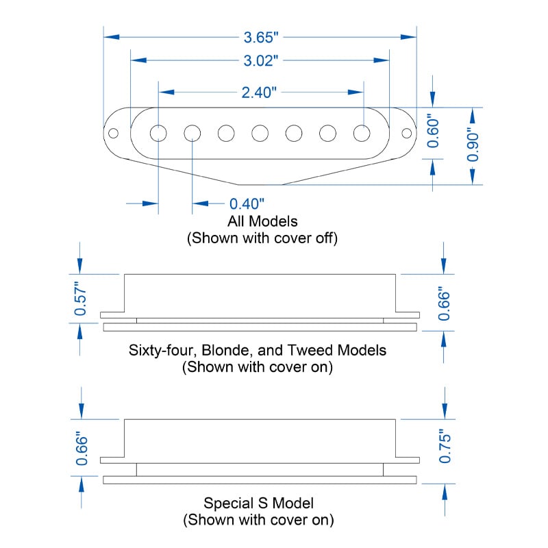 7-string Strat Pickup | Lollar Pickups