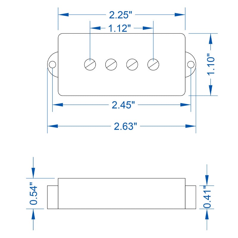 Precision 90 P-Bass Pickup | Lollar Pickups