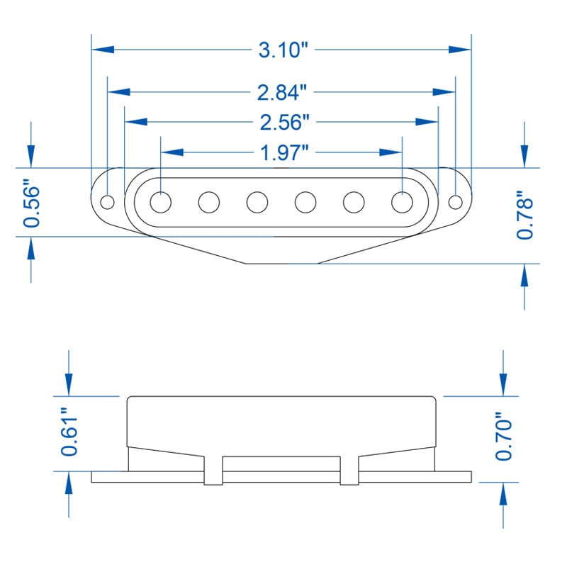 Royal T Neck Pickup | Lollar Pickups